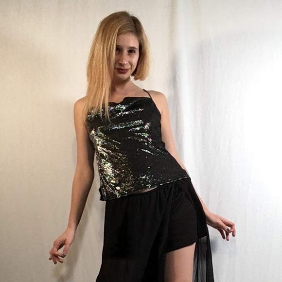 Tops | Metallic 199s Club Wear | Poshmark